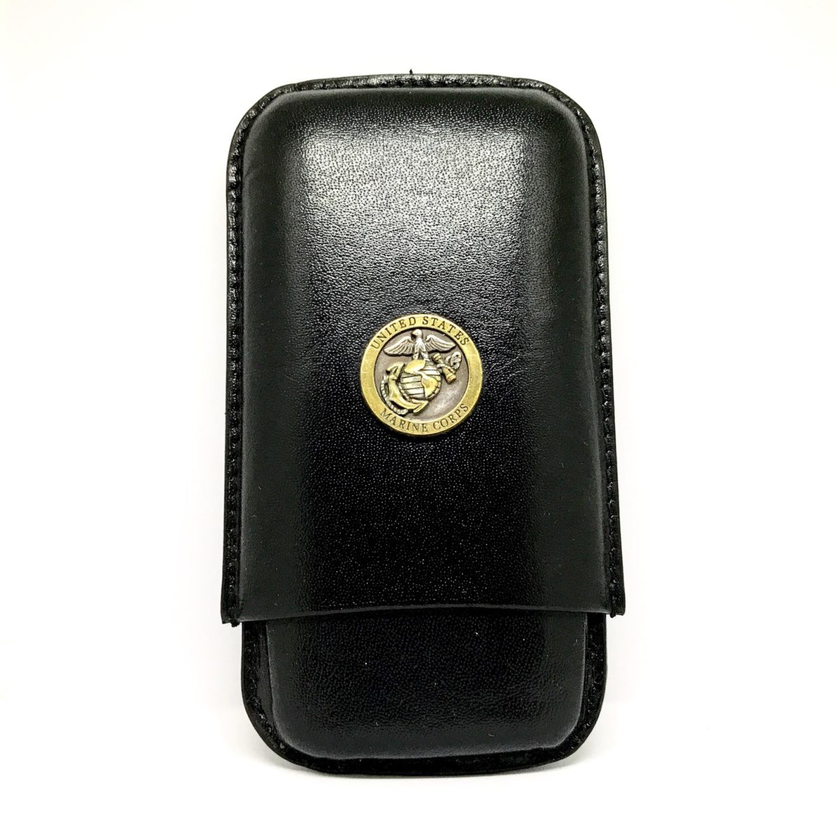 Marines Cigar Case - 1" Bronze/Two-Tone – Cigar Cutters by Jim