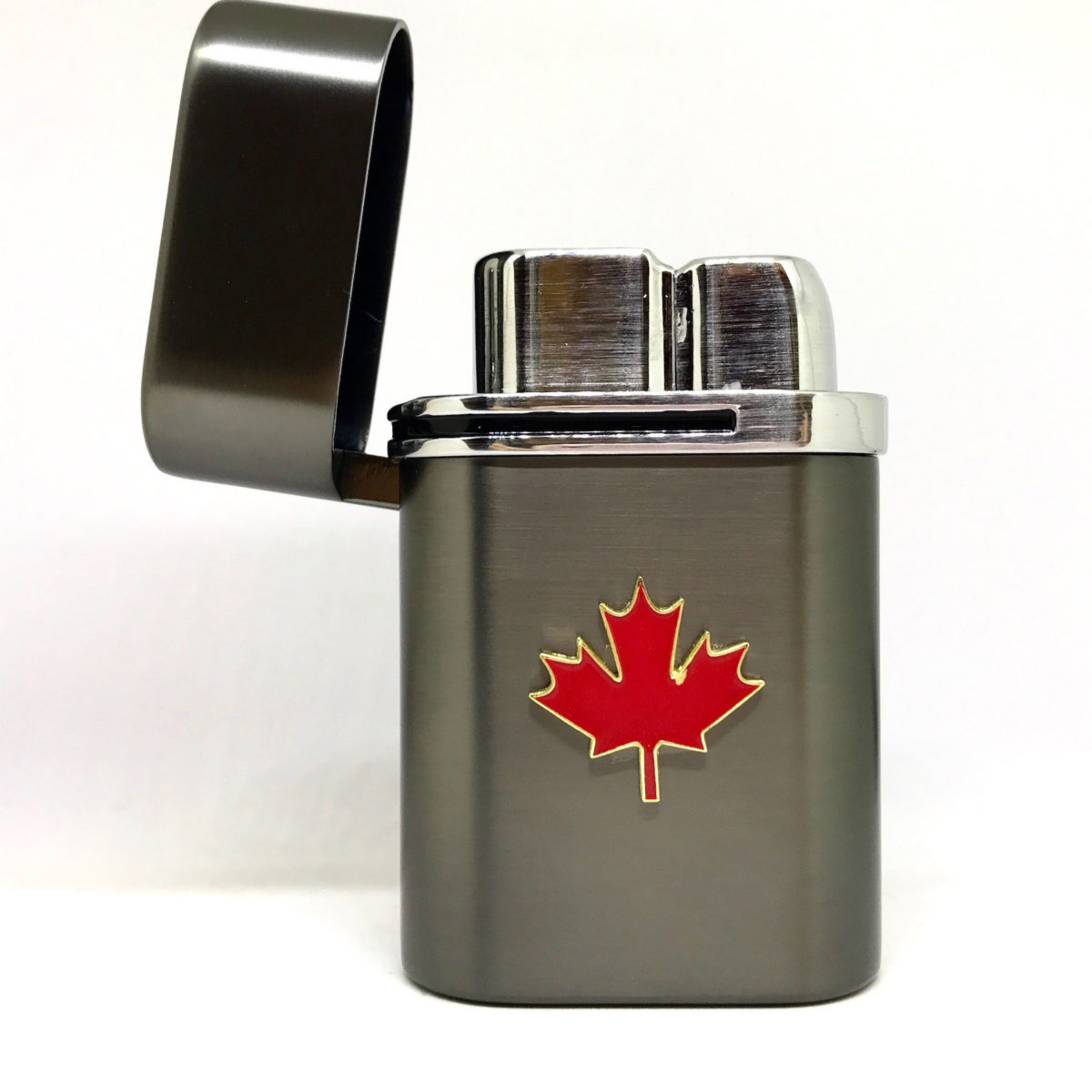Canadian Maple Leaf Desktop Lighter – Cigar Cutters by Jim