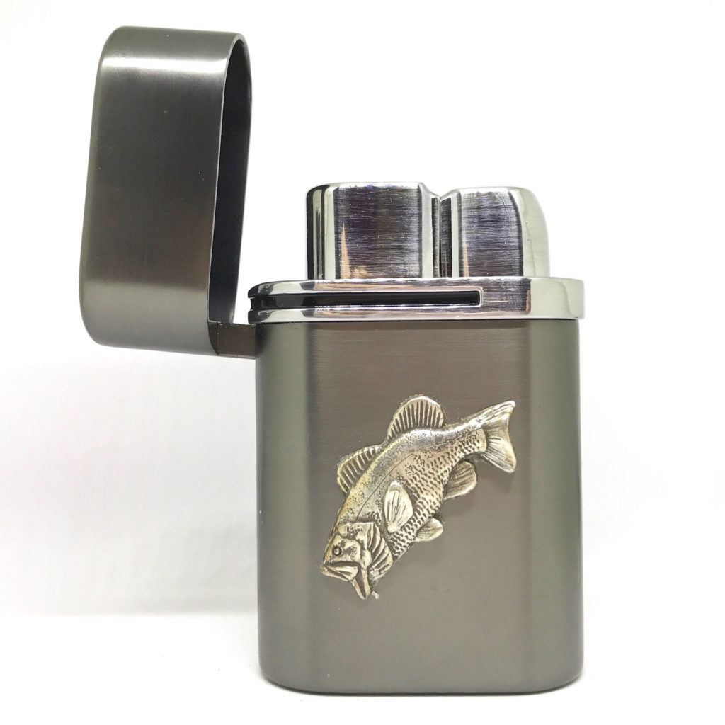Bass Fishing Cigar Lighter - Cigar Cutters by Jim