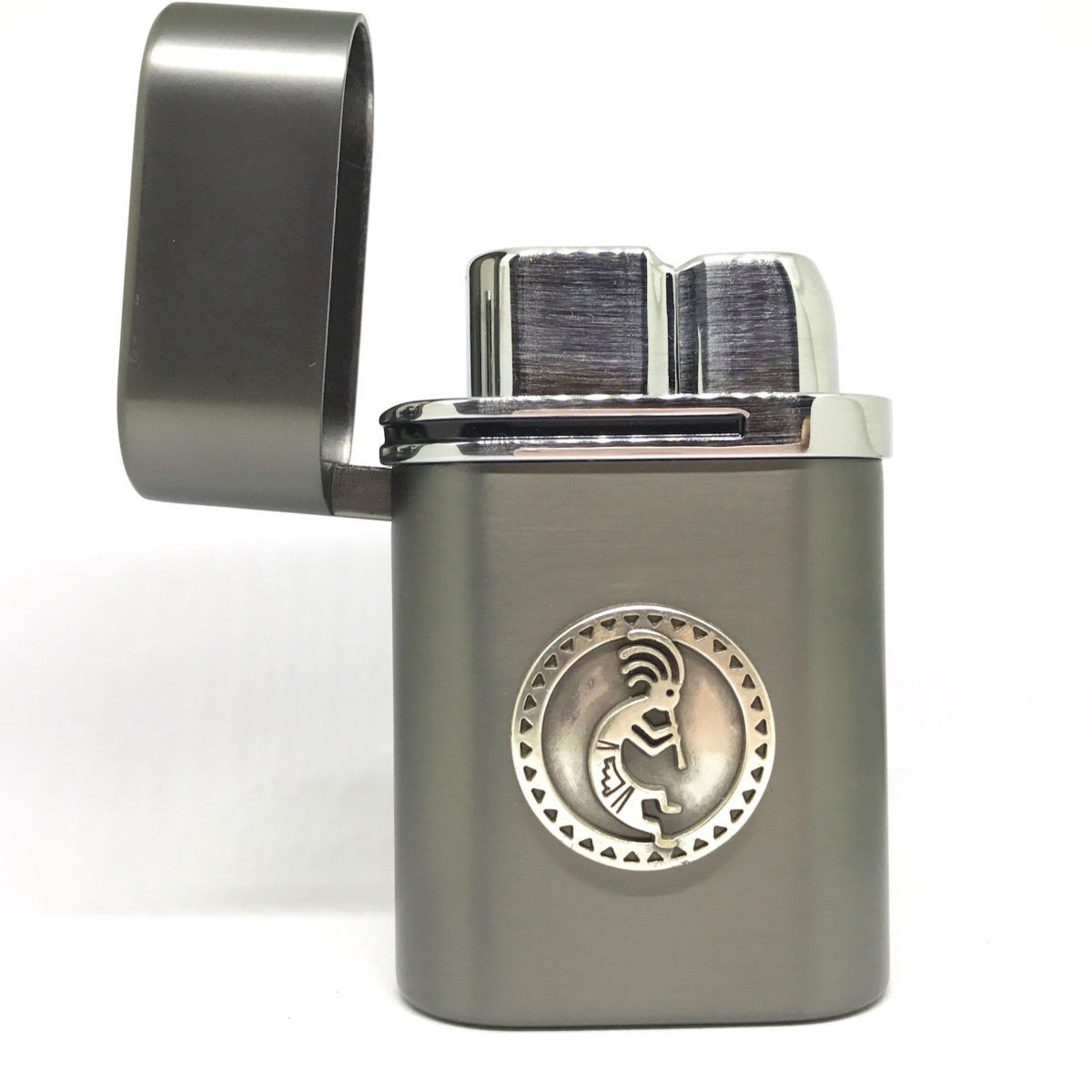 Southwestern Kokopelli Desktop Lighter - Cigar Cutters by Jim